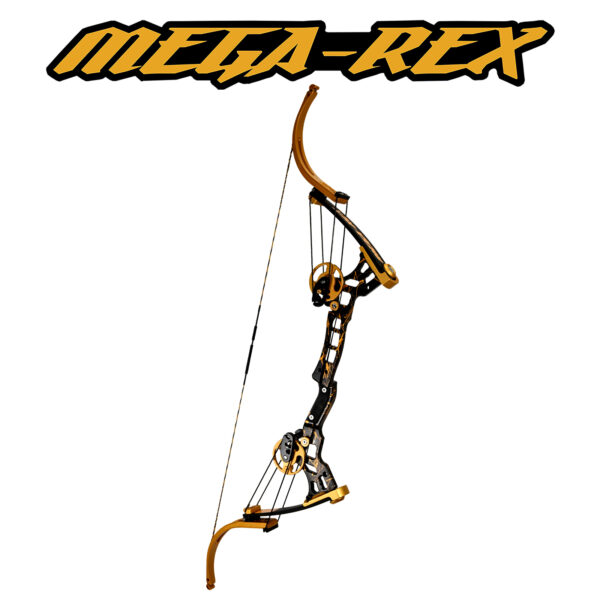 Mega-Rex™ Bow – Apex Gold Color | MegaMouth Bowfishing